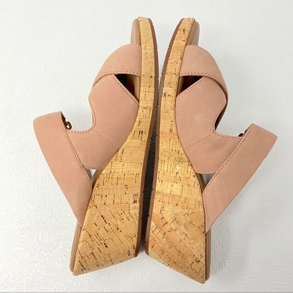 Clarks | Shoes | New Clarks Unstructured Un Plaza Slide Sandal Rose ...